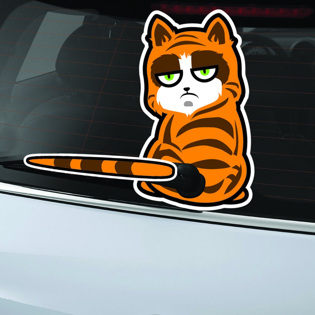 Rear Window Car Decal - Sticker Vinyl for Back Truck Windshield - Cute ...