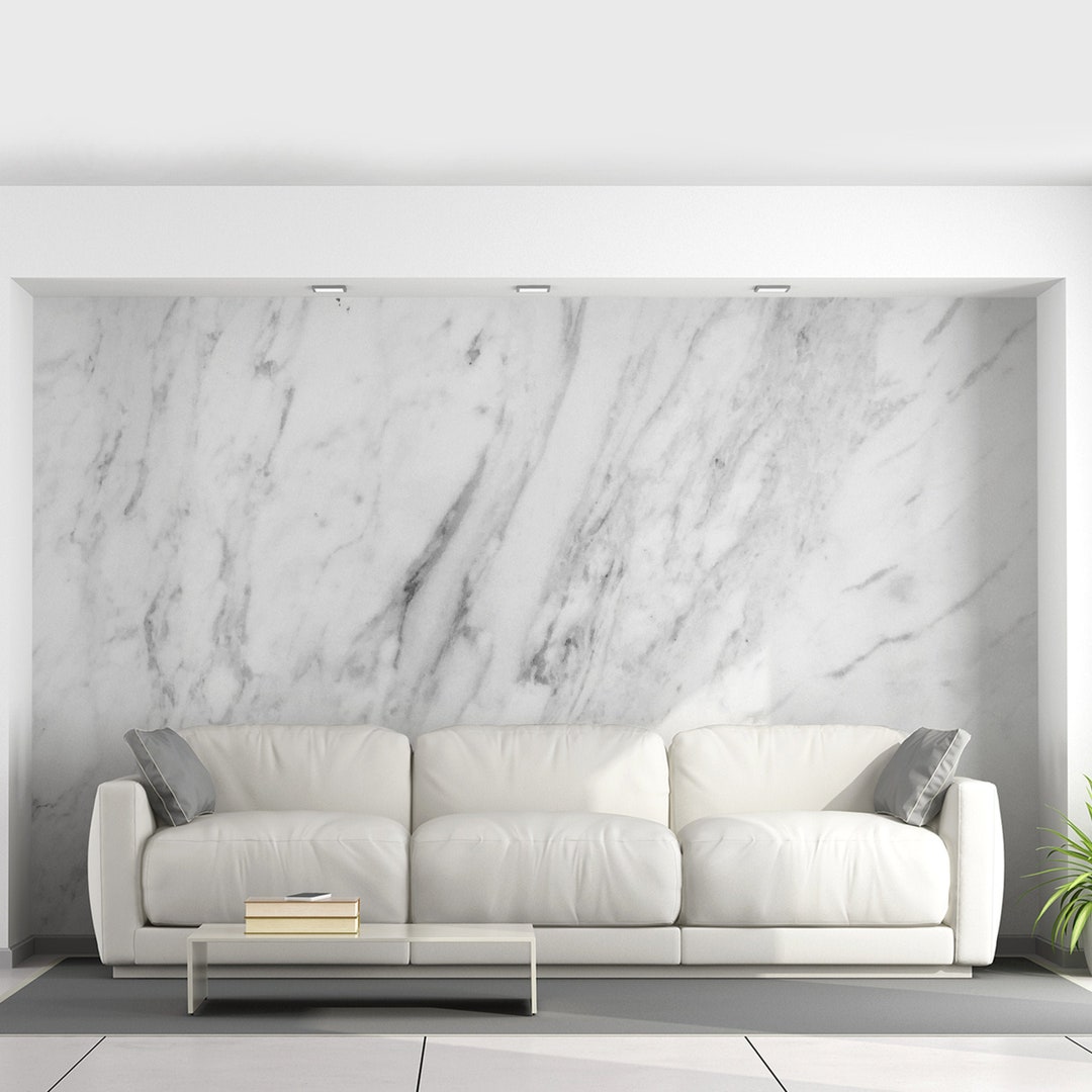 Marble Vinyl Wallpaper Sticker - Peel Stick Wall Paper Wrap Decal ...