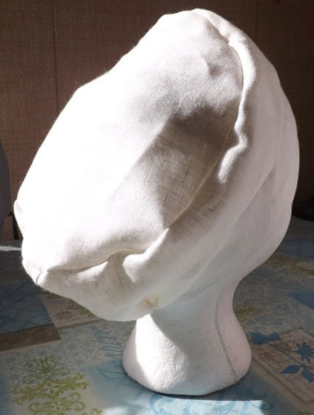 328 Winter Bright White Snood Cap Head Cover - Etsy