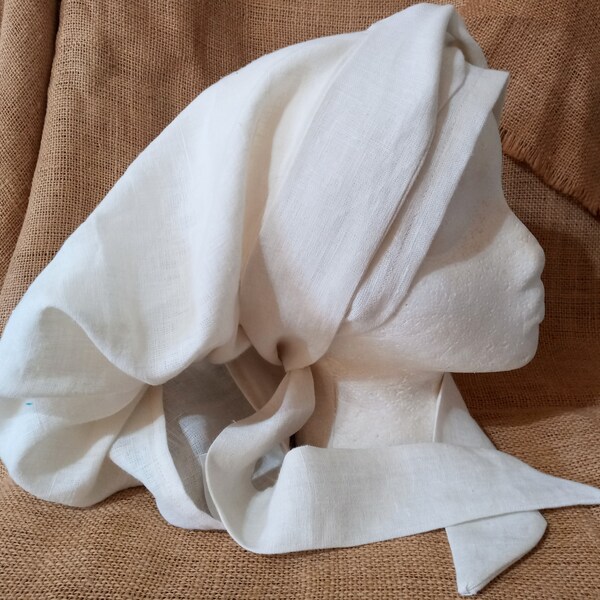 White Head Wrap - Etsy