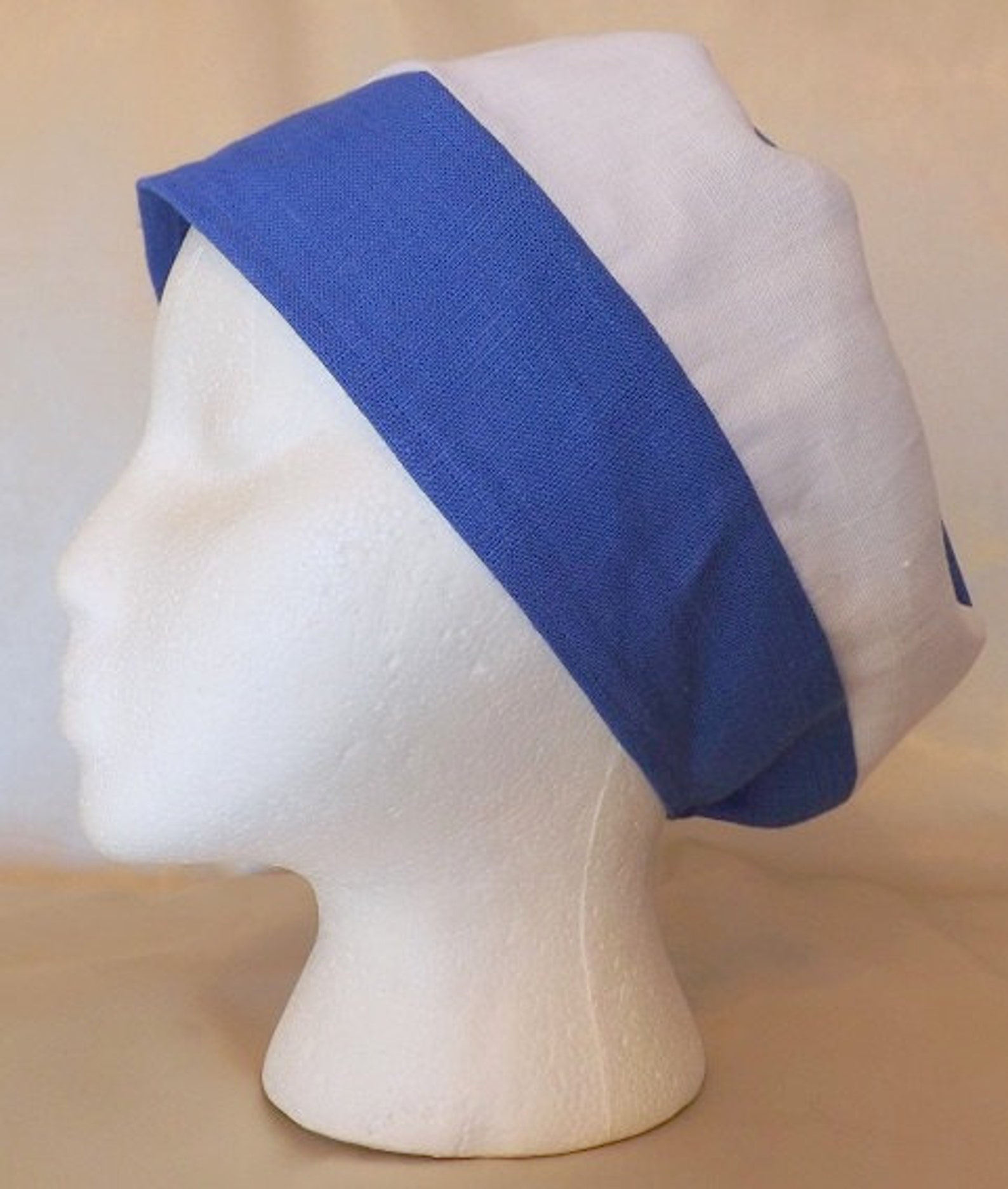 335 Alef Tav 100% Linen Snood Cap Head Cover - Etsy