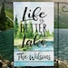 Lake Life Flag, Lake House Flag, Lake Garden Flag, Lake Flag, Lake ...