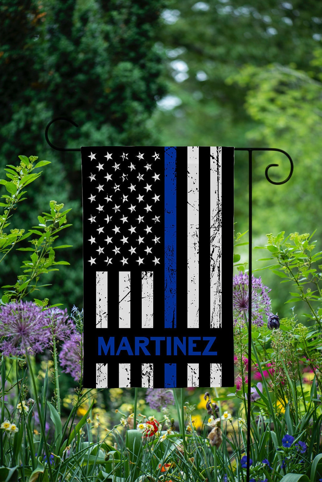 Thin Blue Line Flag, Thin Blue Line American Flag, Thin Blue Line ...