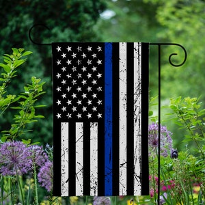 Thin Blue Line Flag, Thin Blue Line American Flag, Thin Blue Line ...