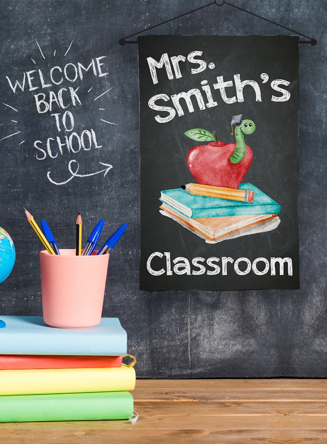 Personalized Teacher Flag, Classroom Flag, Class Flag, School Flag ...