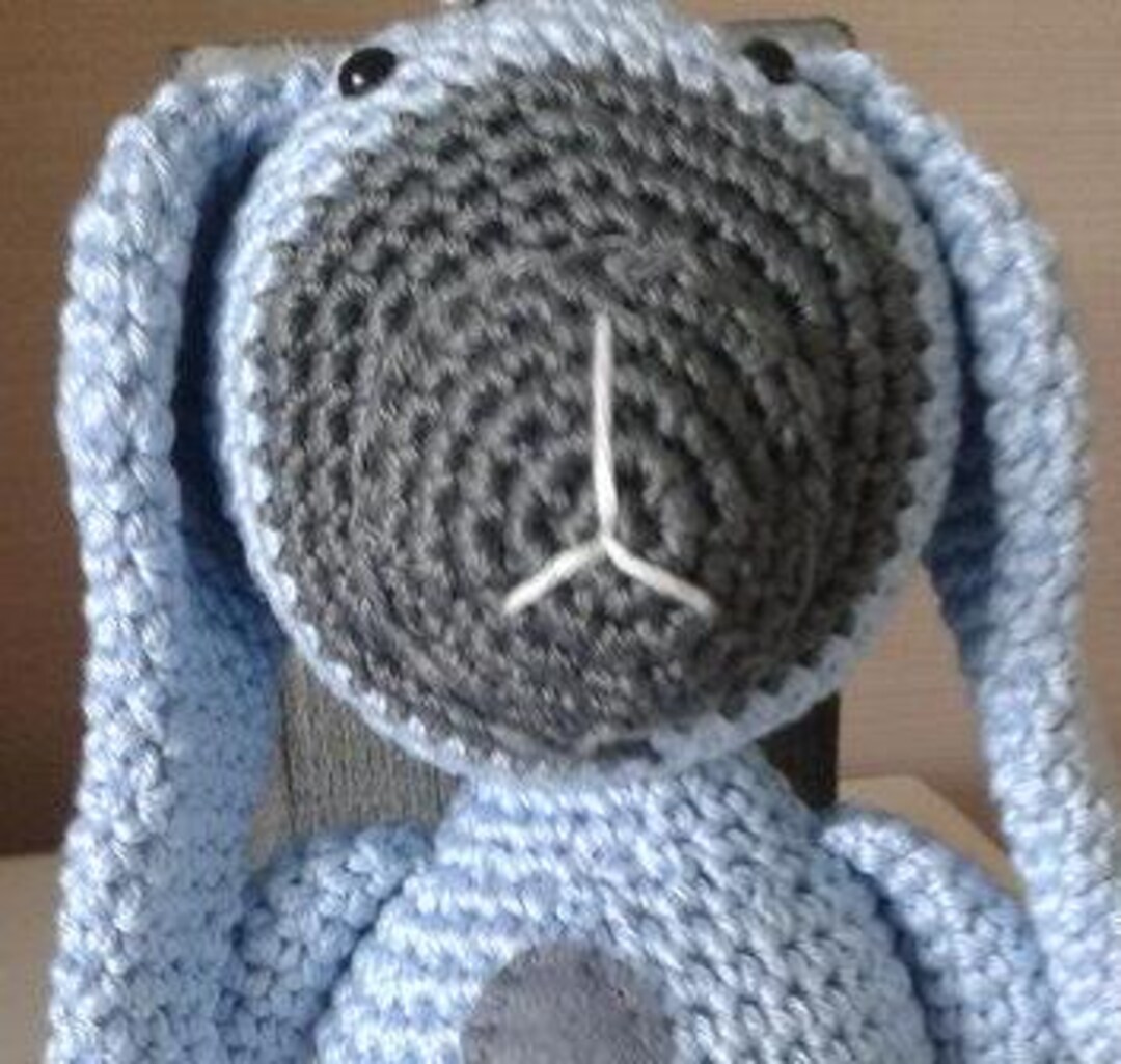 Dutch Crochet Pattern Rabbit Cuddly Toy - Etsy