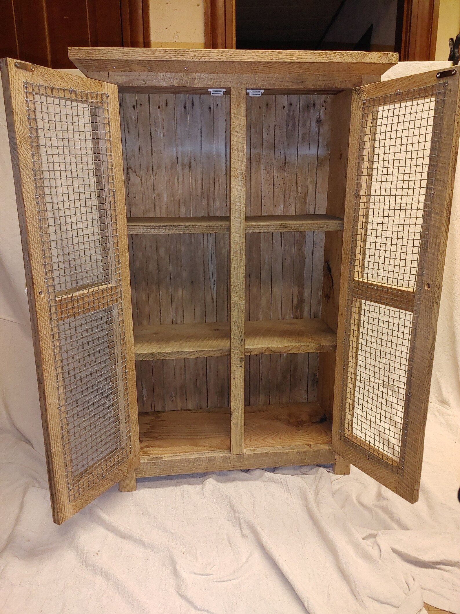 Barn Wood Jelly Cupboard - Etsy