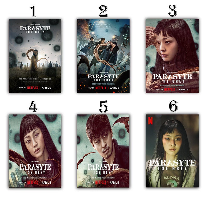 Parasyte the Grey Horror Movie 2024 Poster Unframe - Etsy