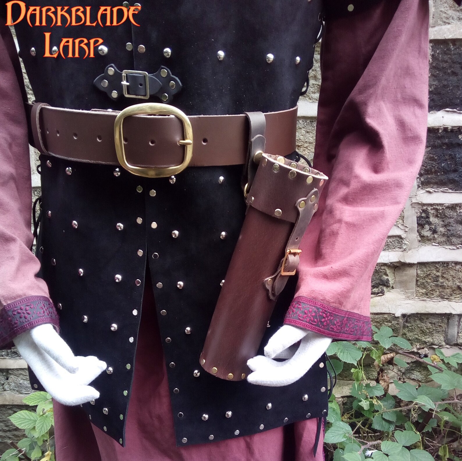 Scroll Case or Tube for Larp, Cosplay, Pagan, Steampunk or Theatre ...