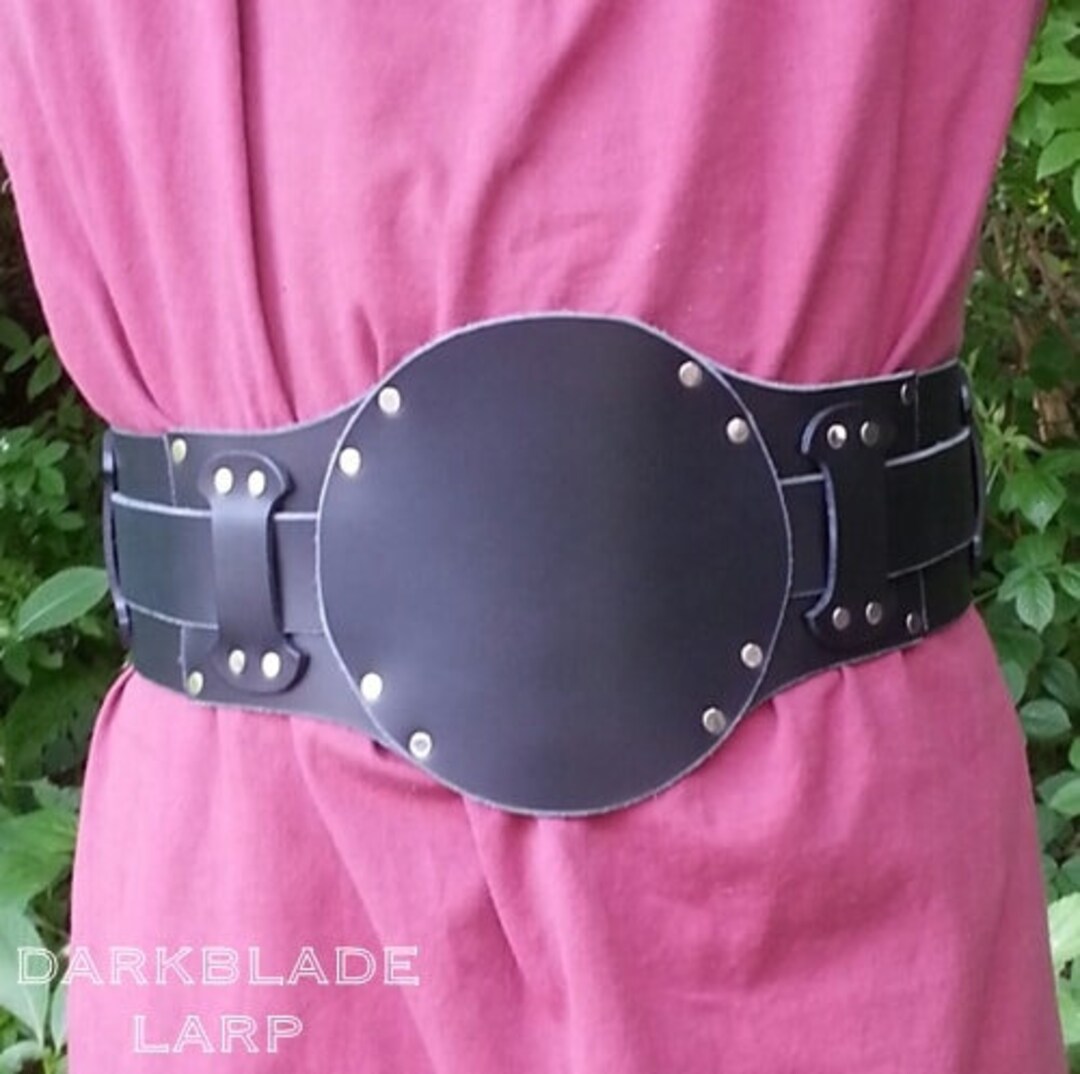Hero Belt in Heavy Leather for Larp or Cosplay, Gladiator, Barbarian or ...