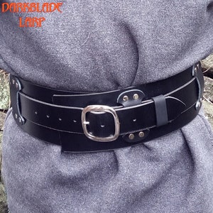Hero Belt in Heavy Leather for Larp or Cosplay Gladiator - Etsy UK
