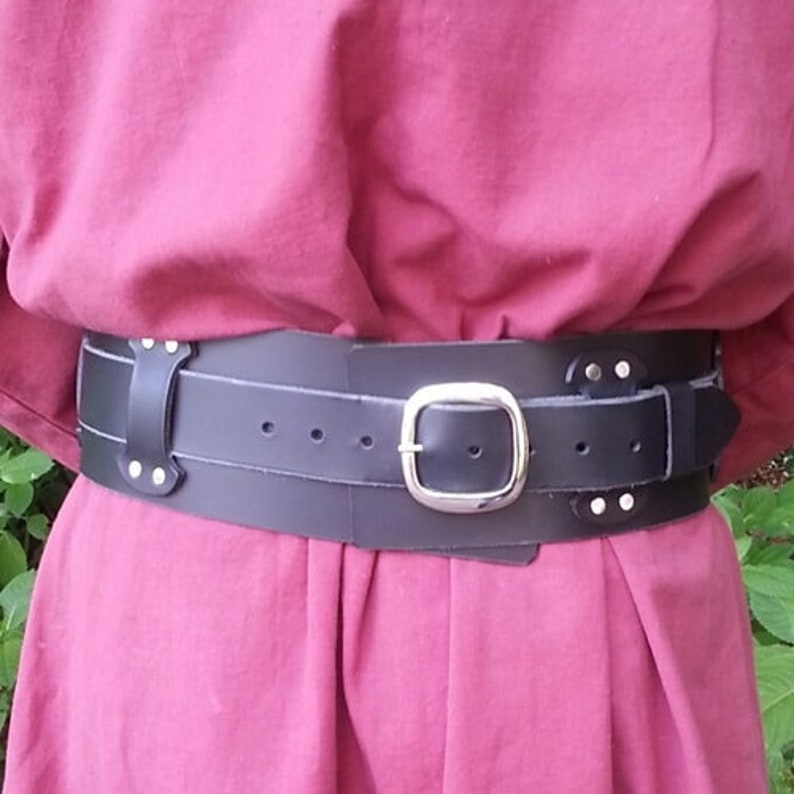 Hero Belt in Heavy Leather for Larp or Cosplay Gladiator - Etsy UK