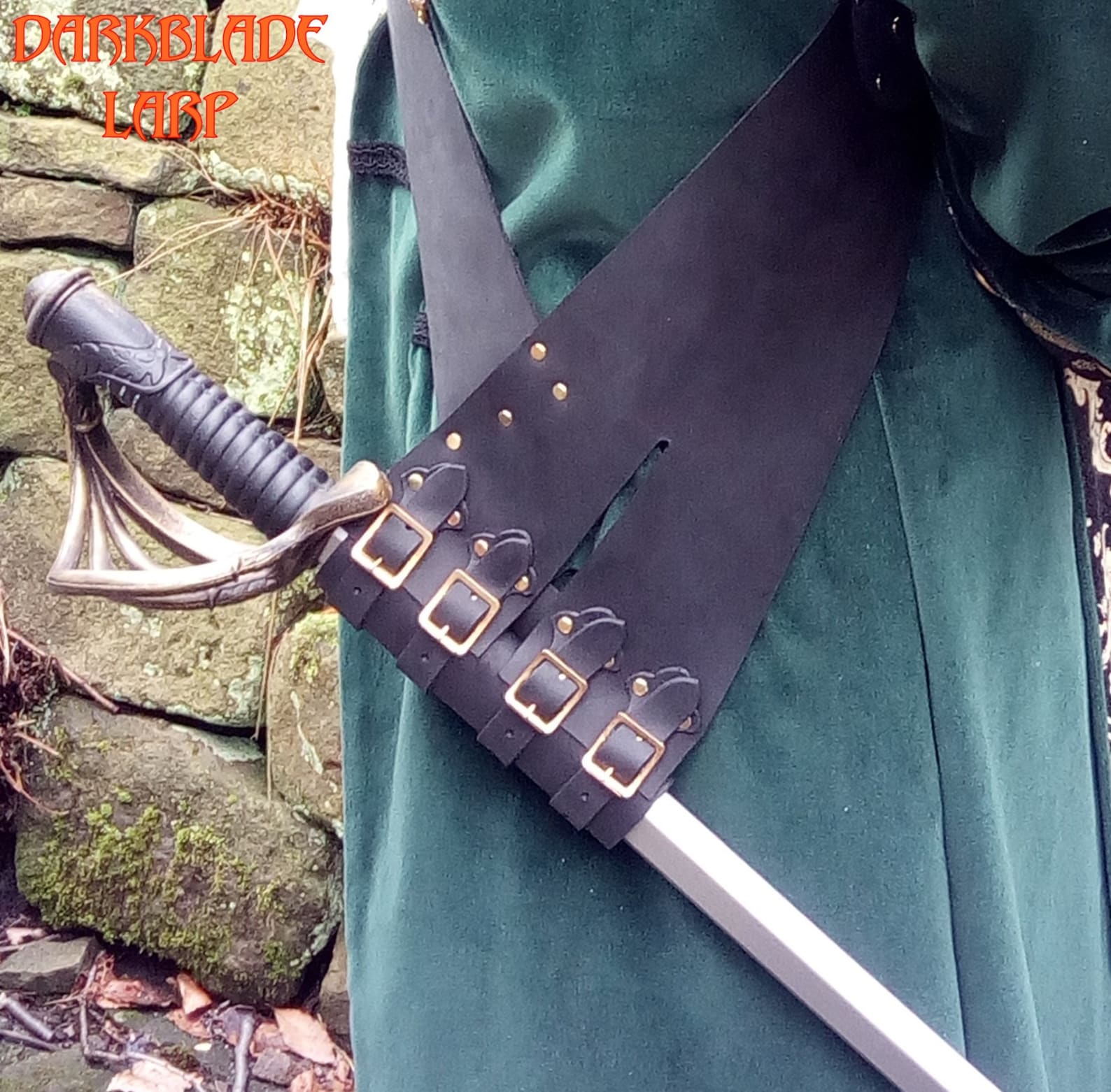 Leather Pirate Sword Baldric for Larp Cosplay and Raiding the - Etsy UK