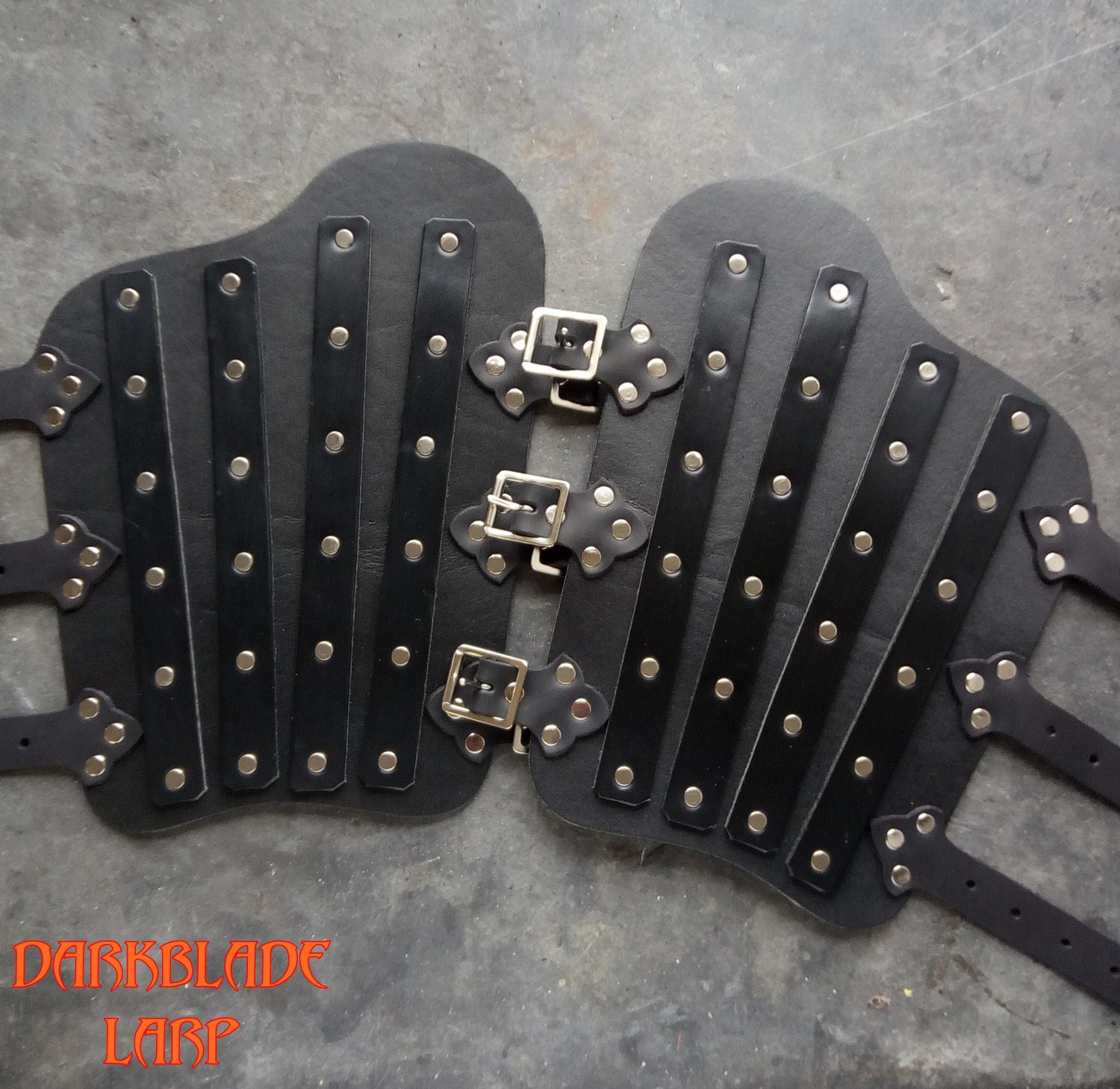 Splint Vambraces in Leather Bracers Arm Guards for Costume - Etsy