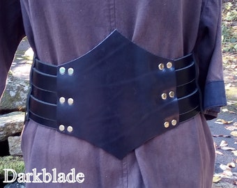 Hero Belt in Heavy Leather for Larp or Cosplay Gladiator | Etsy UK
