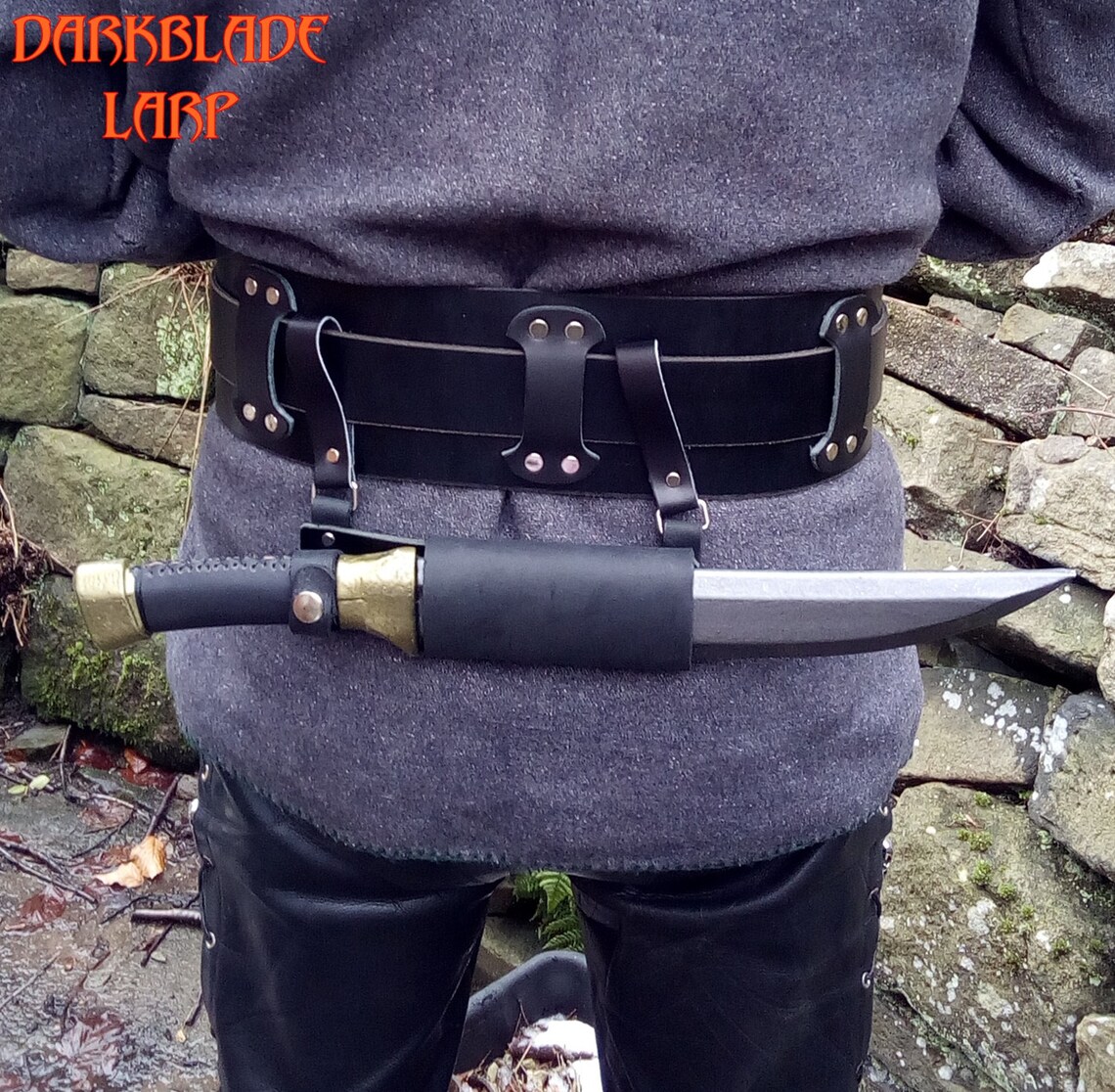 Horizontal Scabbard for Latex Dagger, for Larp, Cosplay or Costume - Etsy