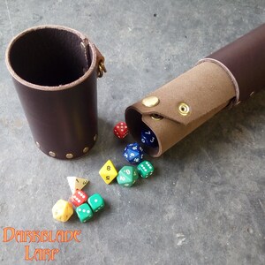 The Scroll Tube, a Combination Dice Storage, Cup, and Rolling Tray. - Etsy