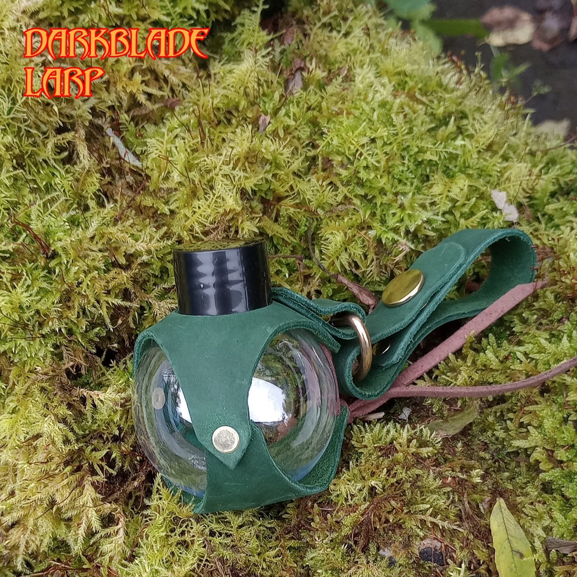 Small Plastic Potion Bottles in a Carrier You Can Unclip From Your Belt ...
