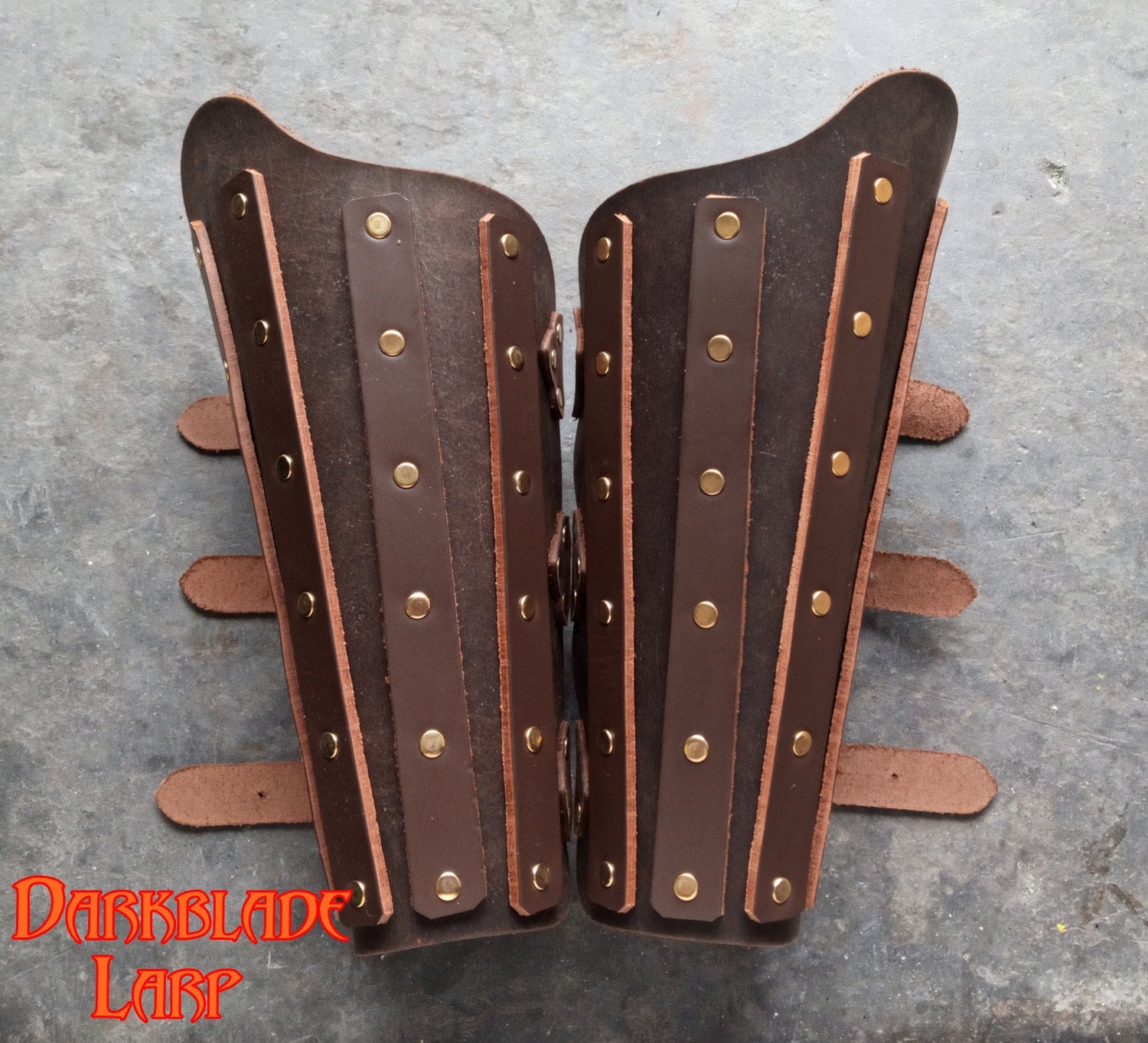 Splint Vambraces in Leather Bracers Arm Guards for Costume - Etsy