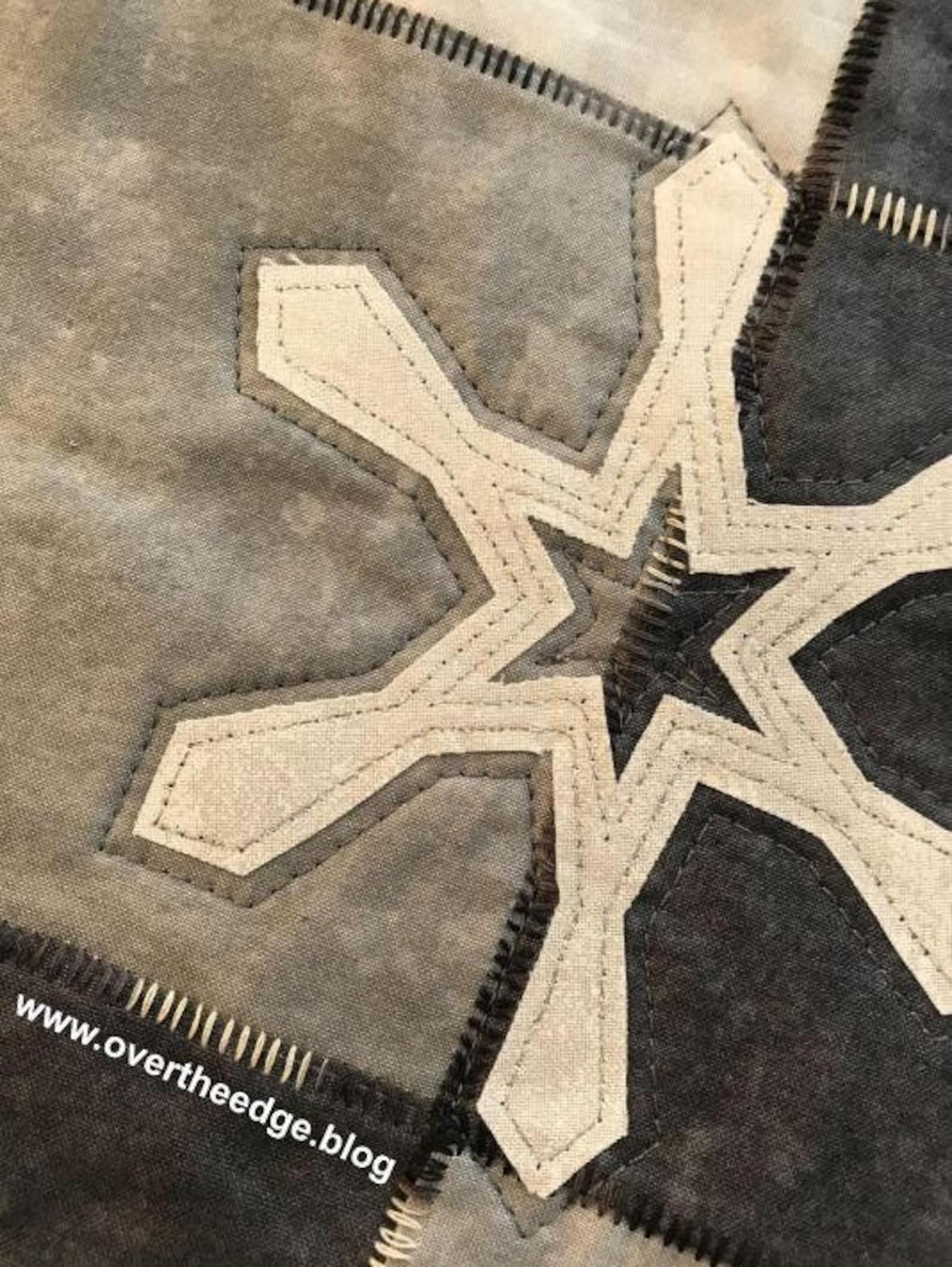 Serger Charm Table Runner Quilt Pattern Falling Leaves Fall Decor ...