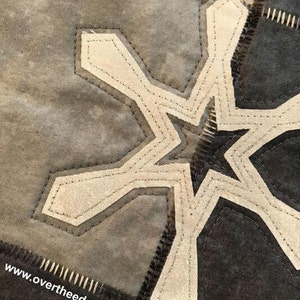 Serger Charm Table Runner Quilt Pattern Falling Leaves Fall Decor ...