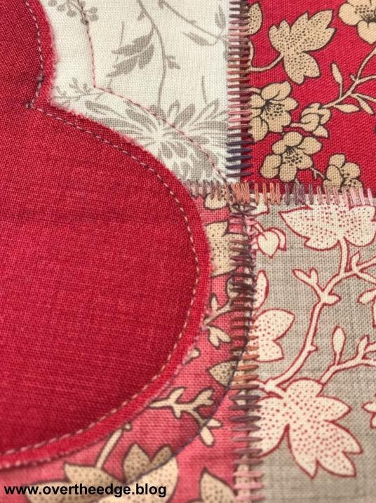 Serger Charm Table Runner Quilt Pattern Falling Leaves Fall Decor ...