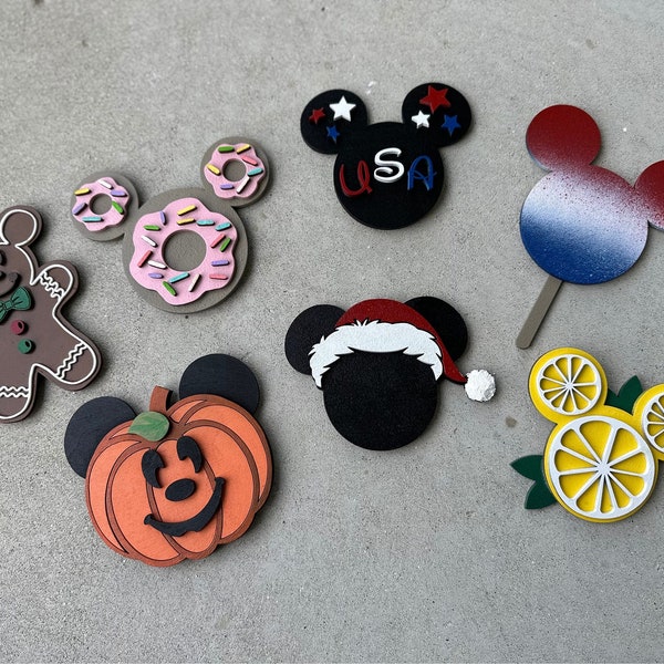 Interchangeable Mickey Sign - Etsy