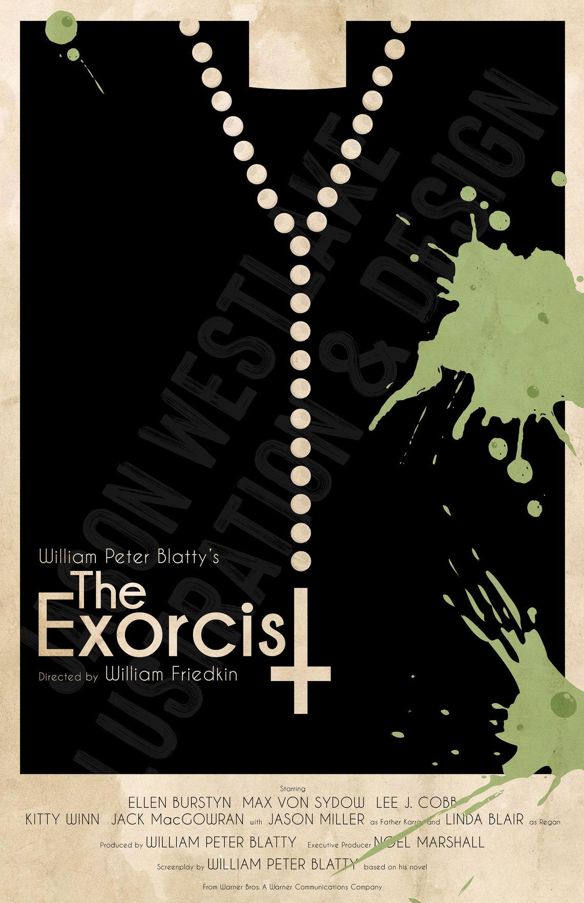 The Exorcist Minimalist Poster - Etsy