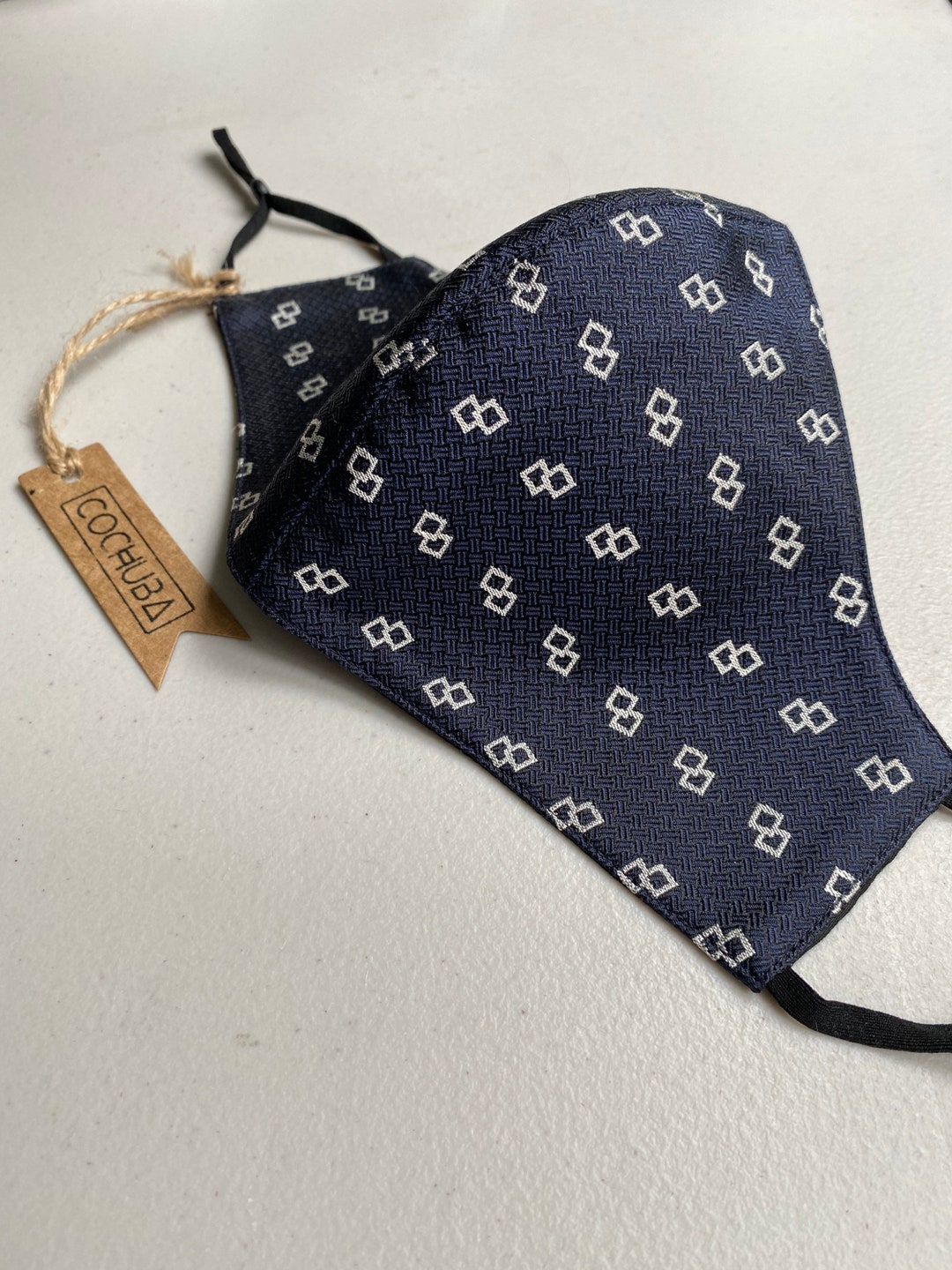 Rana Luxury Black Pattern Design Face Mask - Etsy