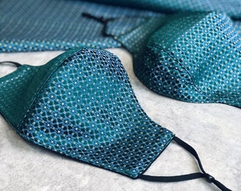 Turquoise Face Mask | Etsy