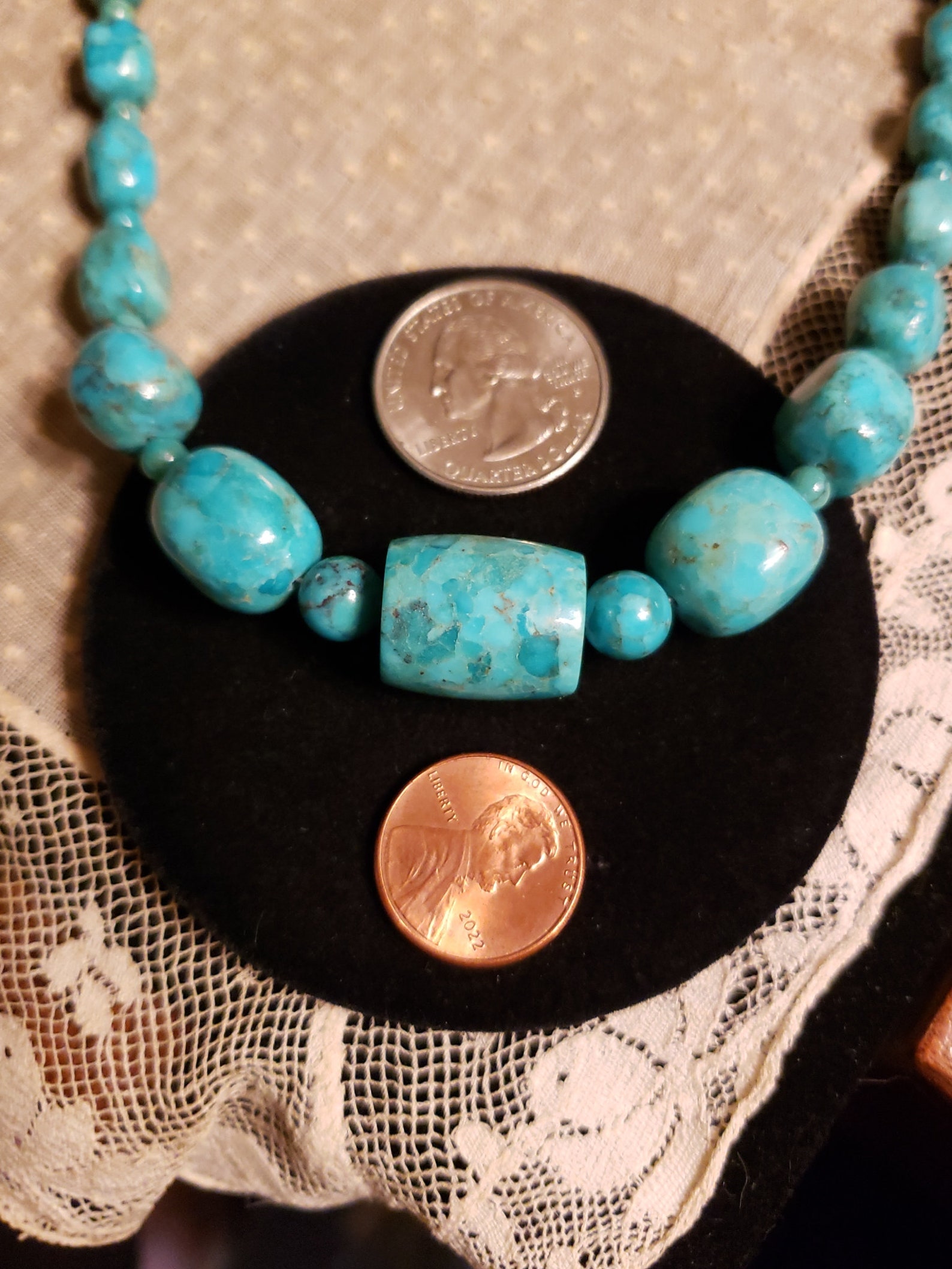 JAY KING Sterling Silver TURQUOISE Necklace, 18" - 20" Long - Etsy