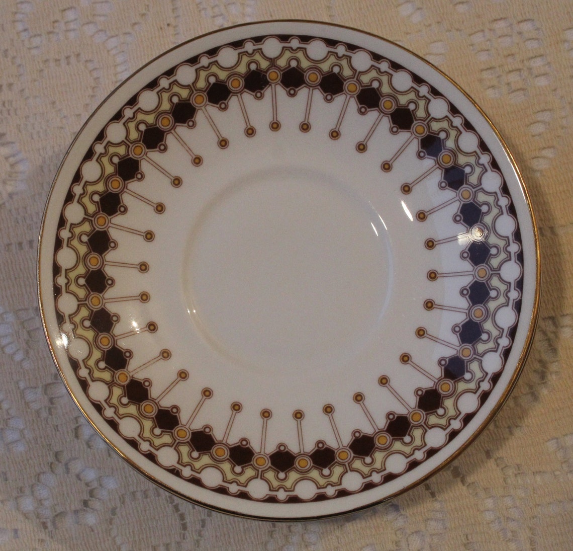 Four Pretty Elizabethan China Lace Pattern Coffee Cups and - Etsy