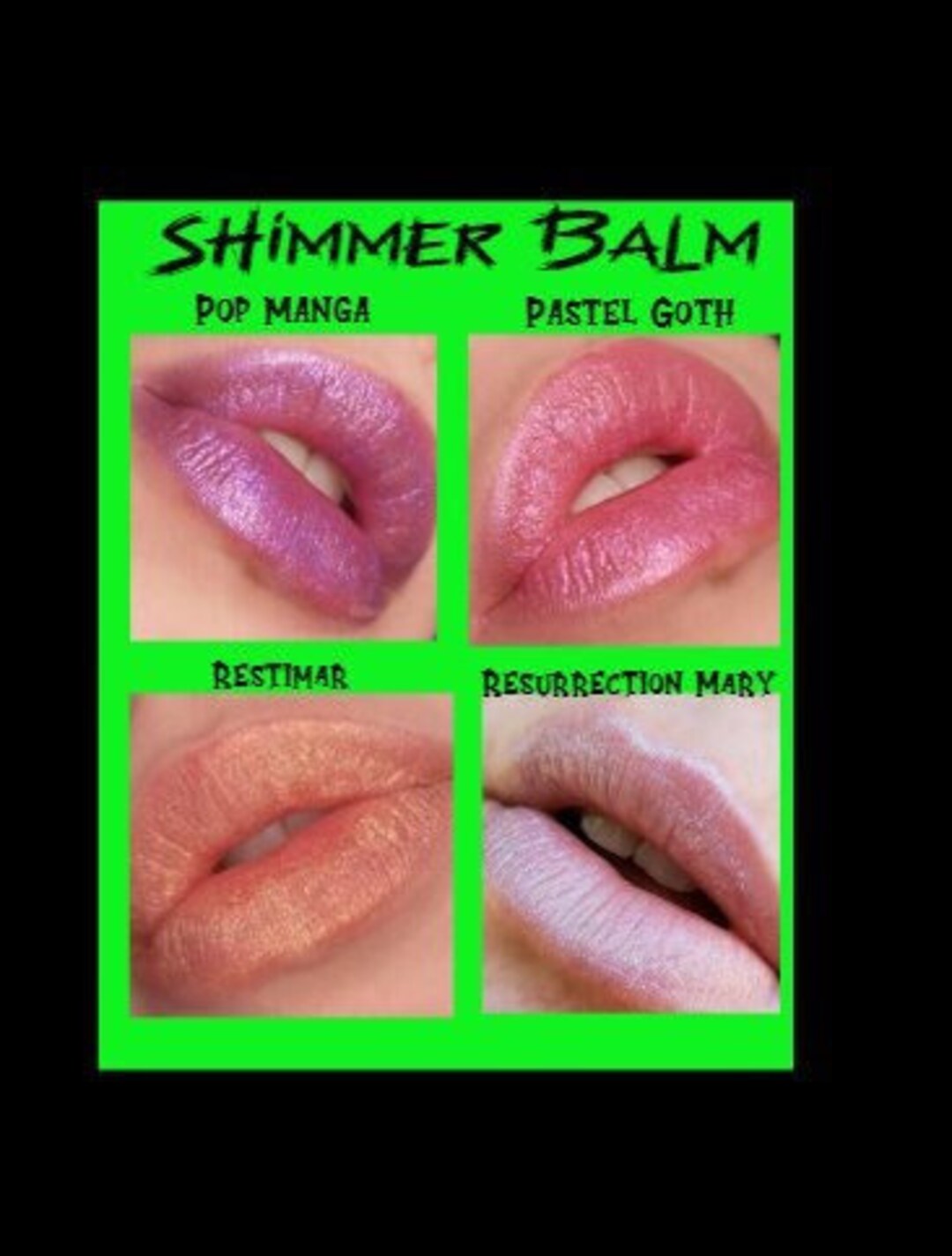 Vegan Shimmer Balm - 4 Beautiful Shades - Etsy