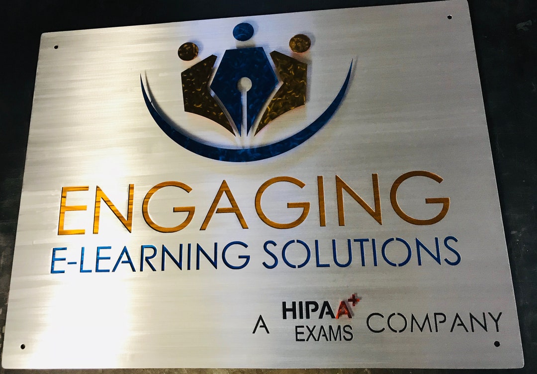 Metal Business Sign | Custom Business Sign | Business Signage | Custom ...