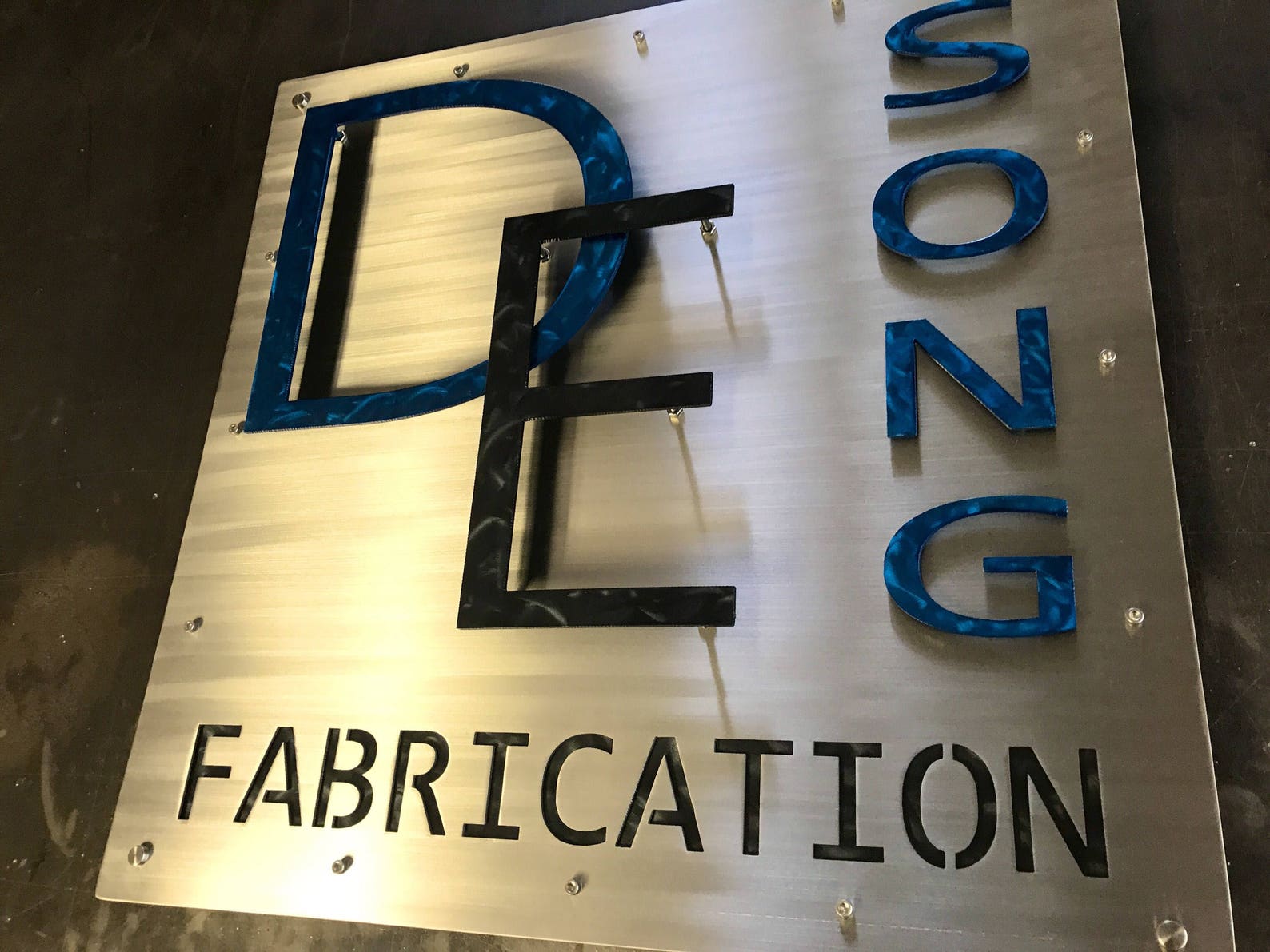 Laser Cut Metal Business Sign | Custom Neon Sign | Business Signage ...