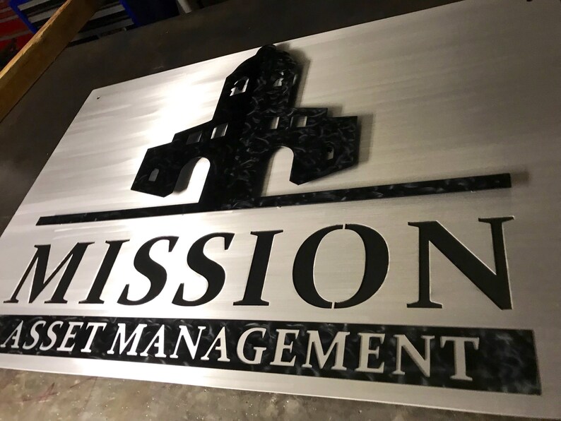 Custom Metal Signs for Your Business Logo - Professional and Eye ...