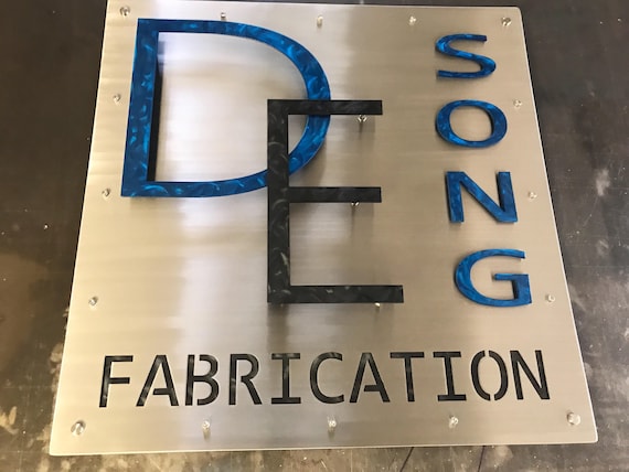 Laser Cut Metal Business Sign Custom Neon Sign Business - Etsy