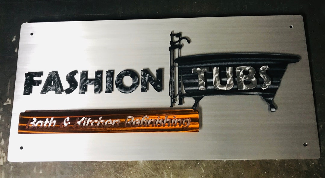 Metal Business Sign | Custom Business Sign | Business Signage | Custom ...
