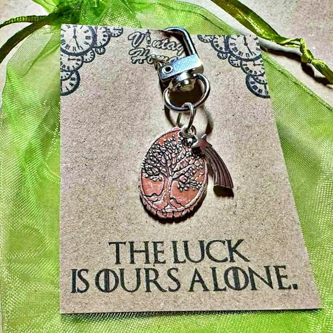 The Lucky Elm Keychain | Tall Knight Key Holder | Egg Squire Keyring ...