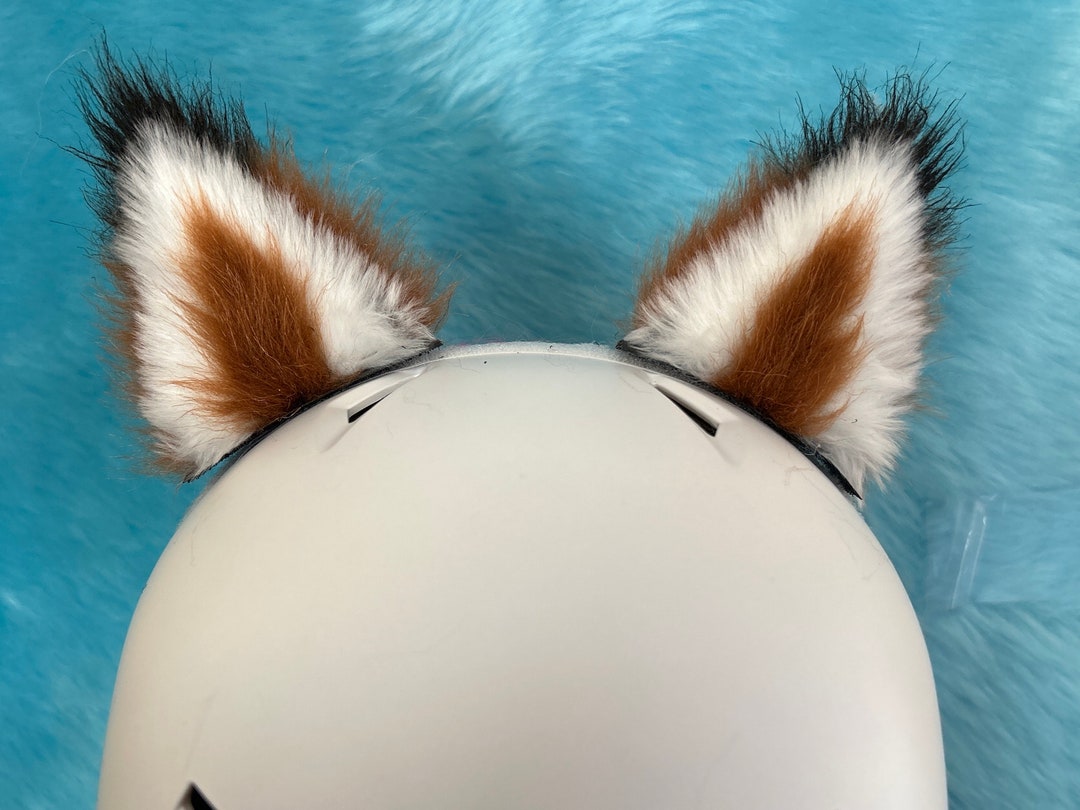 Fox Ears That Sticks on (your Helmet!) Ski Bike Motorcycle Scooter ...