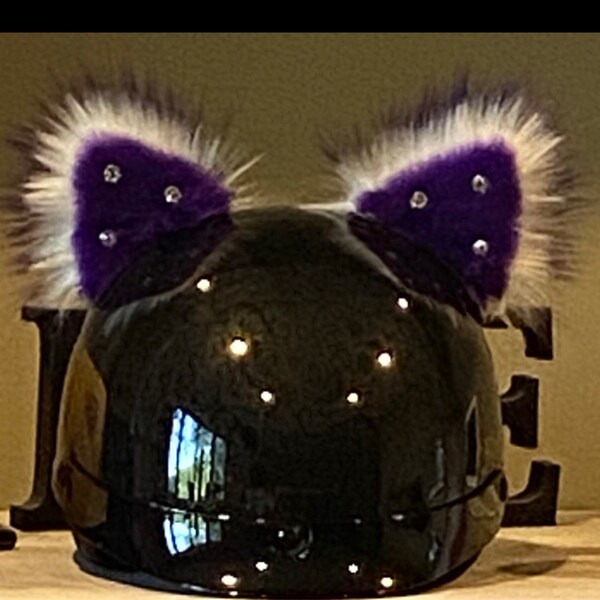 Motorcycle Bling Helmet - Etsy