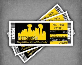 Steelers ticket | Etsy