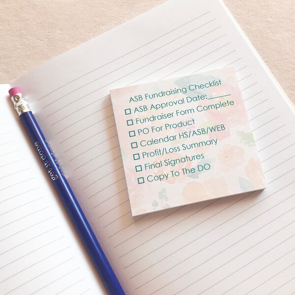 Custom Note Pad - Etsy