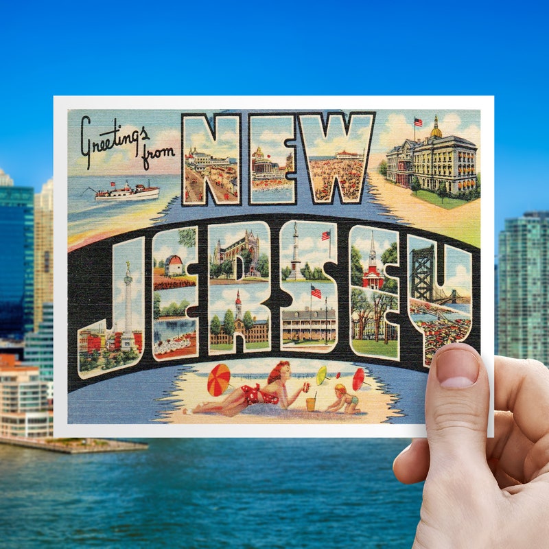 Ocean City Postcard - Etsy