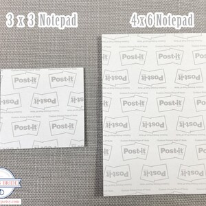 Custom Name or Initial Post-it® Notes, Personalized Sticky Notepad ...