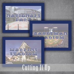 Baseball Stadium Table Number Signs / Custom Ballpark Wedding | Etsy