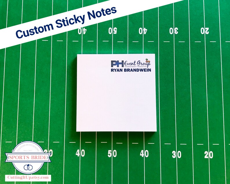 Custom Post-it® Notes Personalized Printed Sticky Notes - Etsy