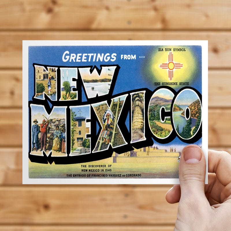 Big Letter Postcards - Etsy