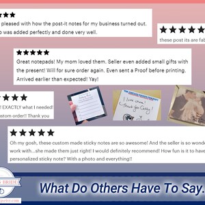 Merry Christmas Post-it® Notes Custom Happy Holidays Sticky - Etsy