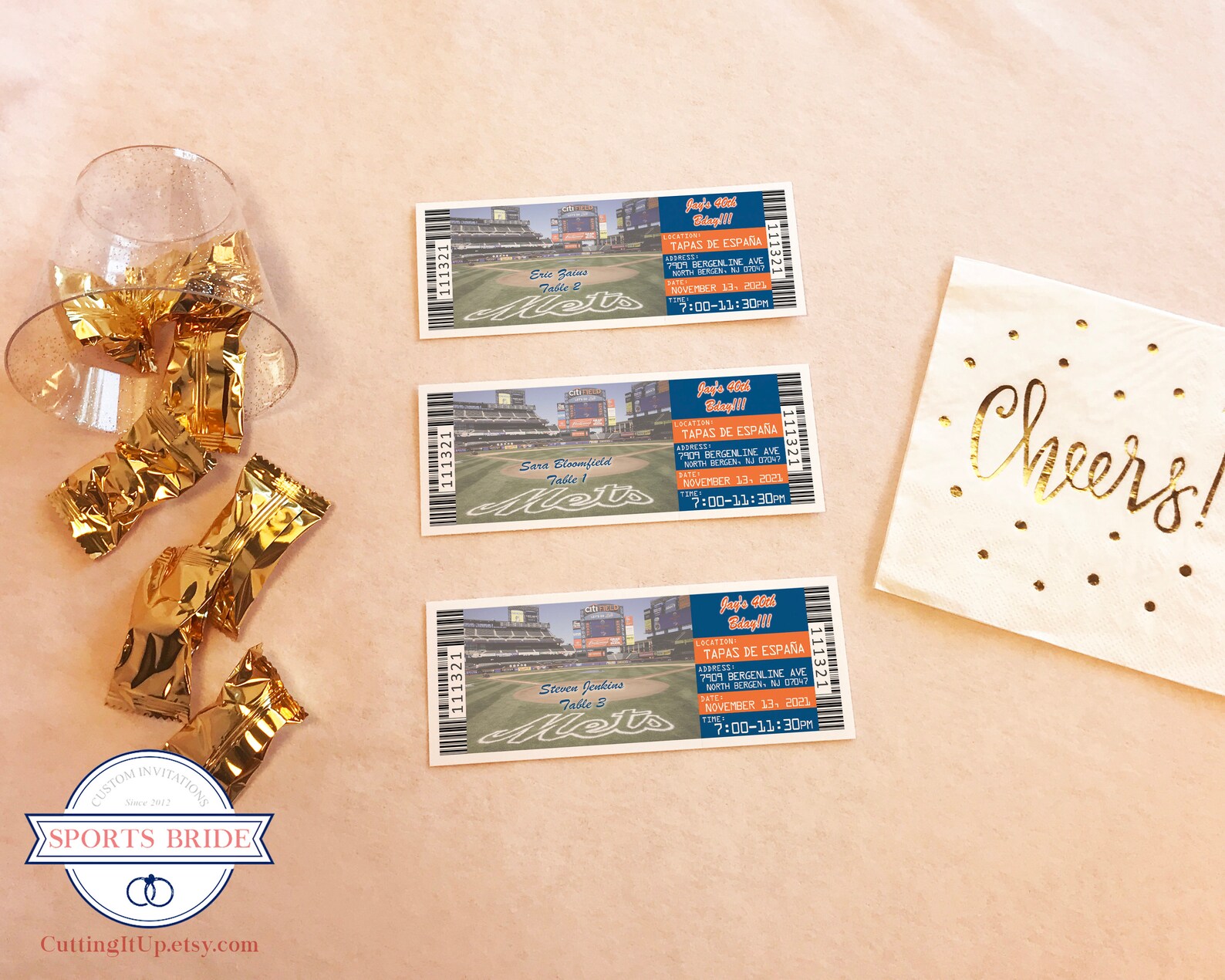 mets-baseball-ticket-place-cards-ticket-new-york-guest-name-etsy